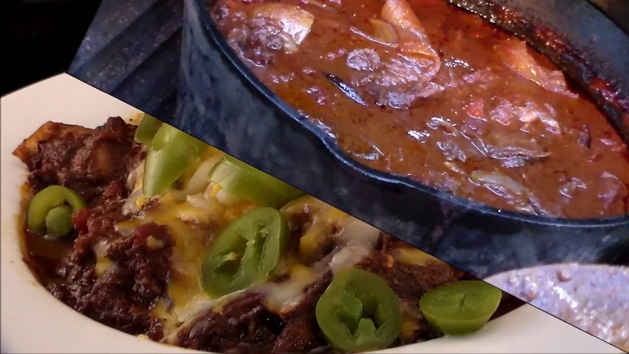 Buffalo Dump Chili on The Louisiana Wood Pellet Grill - YouTube