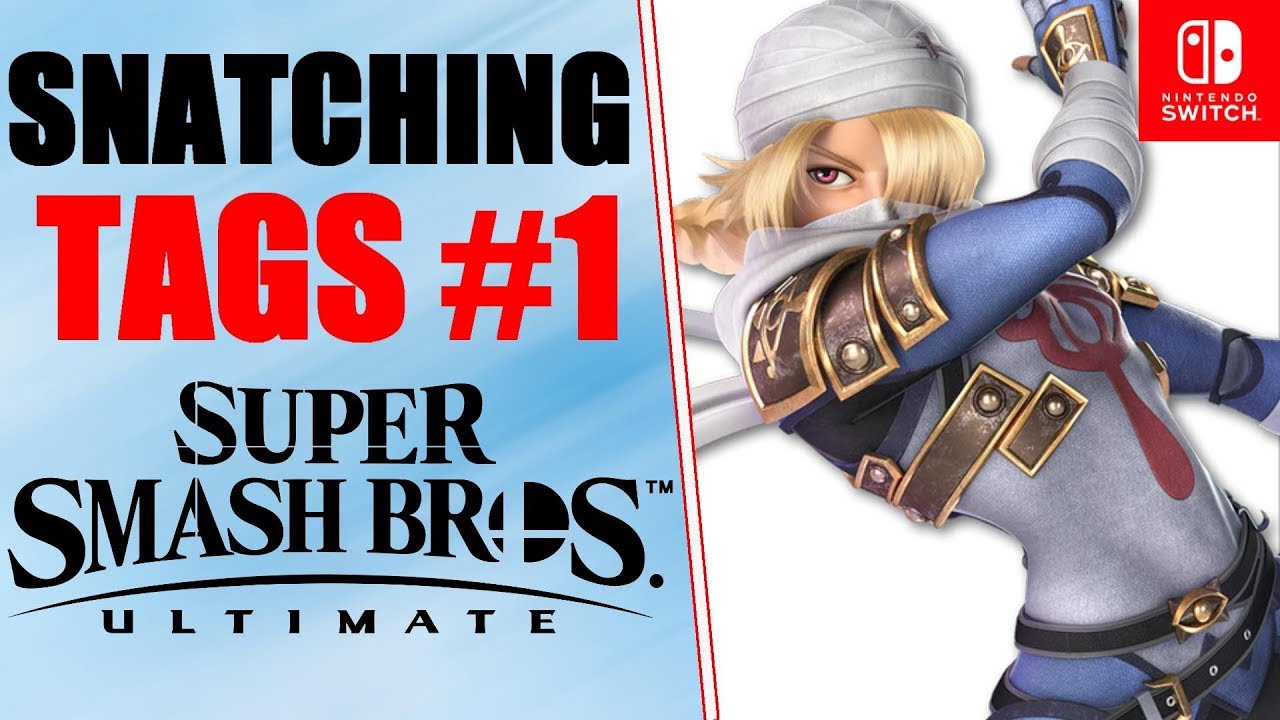 SNATCHING TAGS #1!! Super Smash Bros. Ultimate Online Matches | SHEIK ...