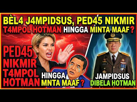 BÈL4 JAMPIDSUS, HOTMAN PARIS D1T4MP0L NIKITA MIRZANI AUTO MINTA MAAF❓️
