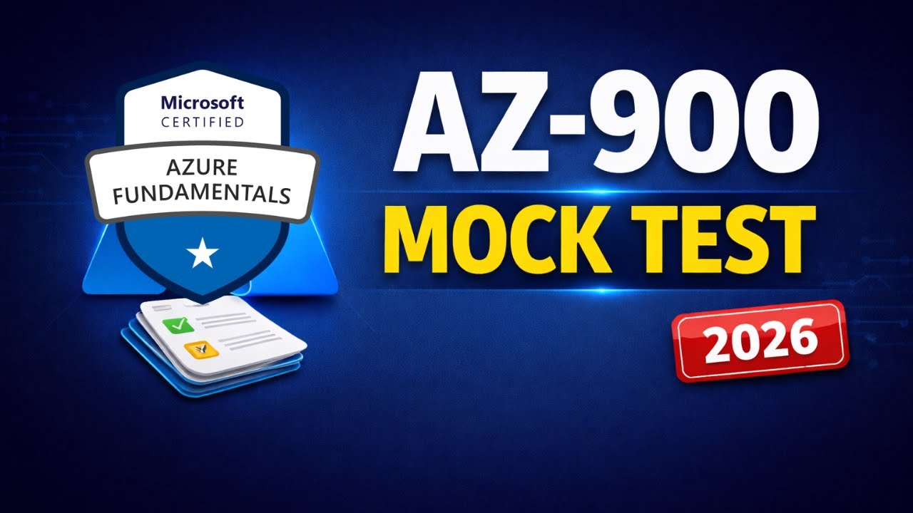 Azure Fundamentals (AZ-900) Practice Test 2026– 5 Questions Most ...