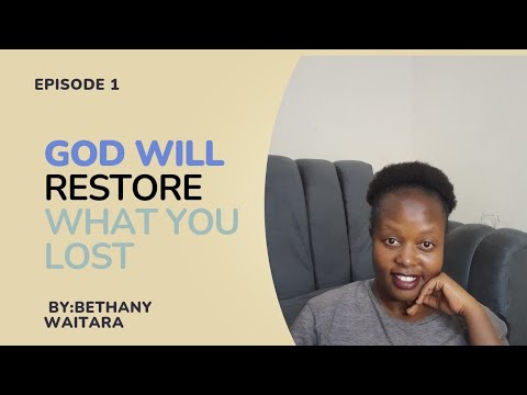God will restore all the things you have lost no matter what it is 🌸☘️🥰 ...
