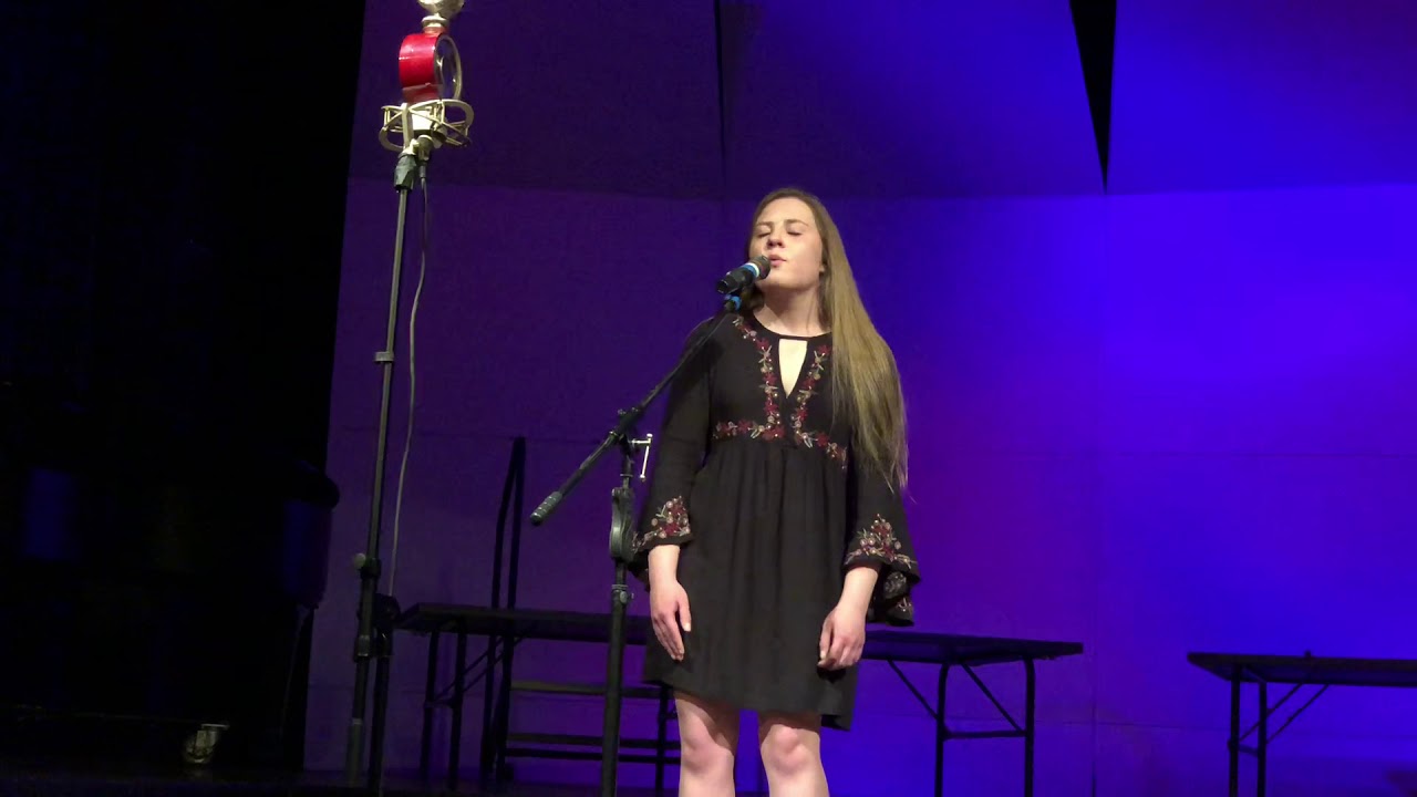 Caitlin singing Read All About it Part 3 - YouTube