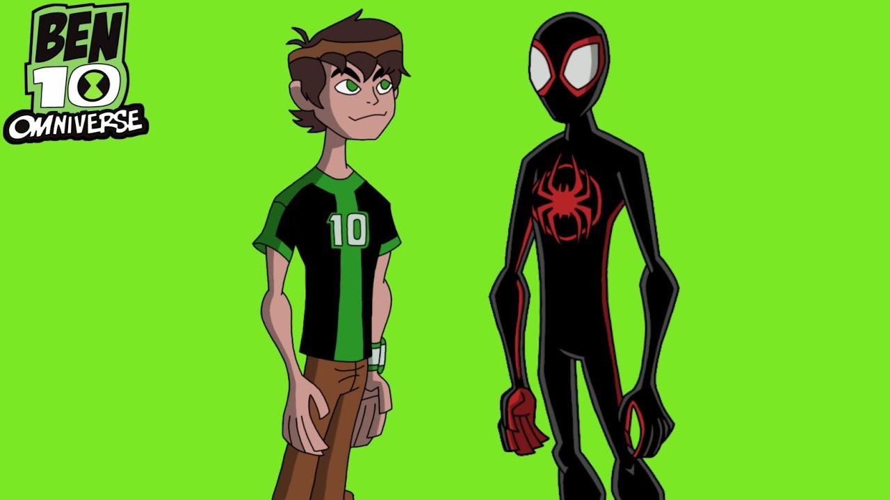 spider man style ben 10 omniverse. across the spider verse - YouTube