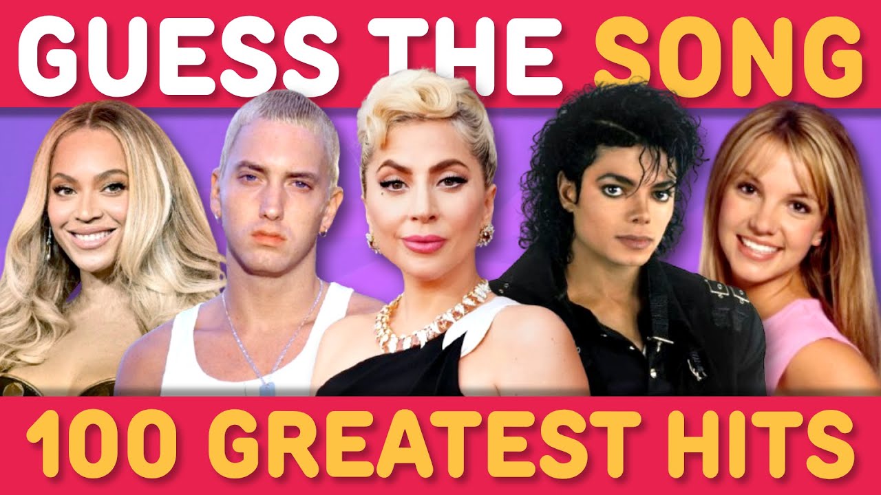 GUESS THE 100 GREATEST HITS OF ALL TIME 🎶 💯 | Ultimate Music Quiz - YouTube