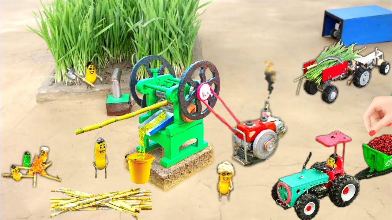 diy tractor mini wheat all process science project|wheat A-Z process ...