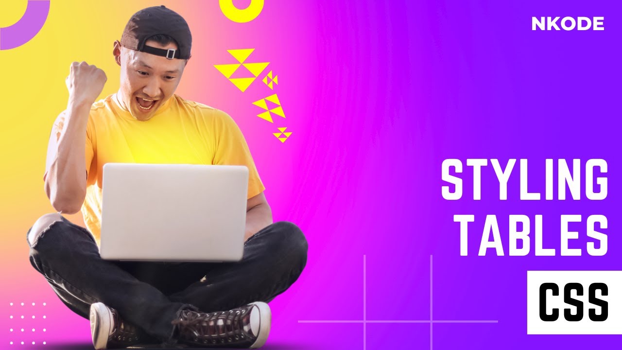 Styling Tables Css Web Development Youtube 3312