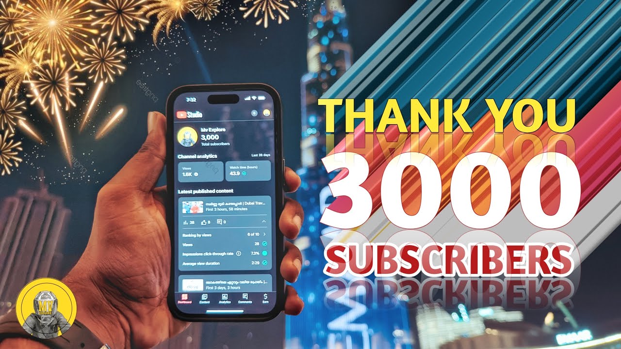 3000 subscribers special video - YouTube