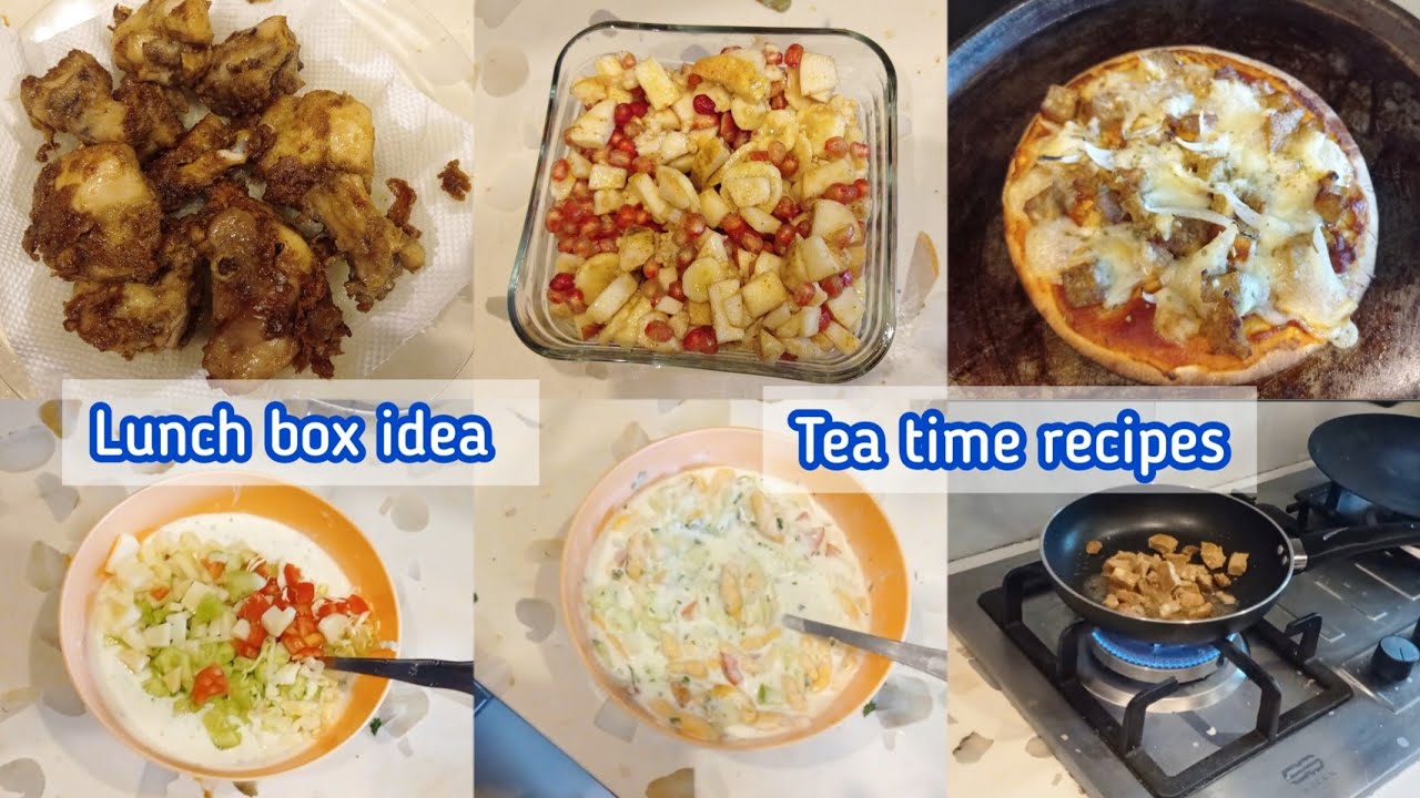 Tea time recipes - Lunch box recipes - Tabeen vlogs - YouTube