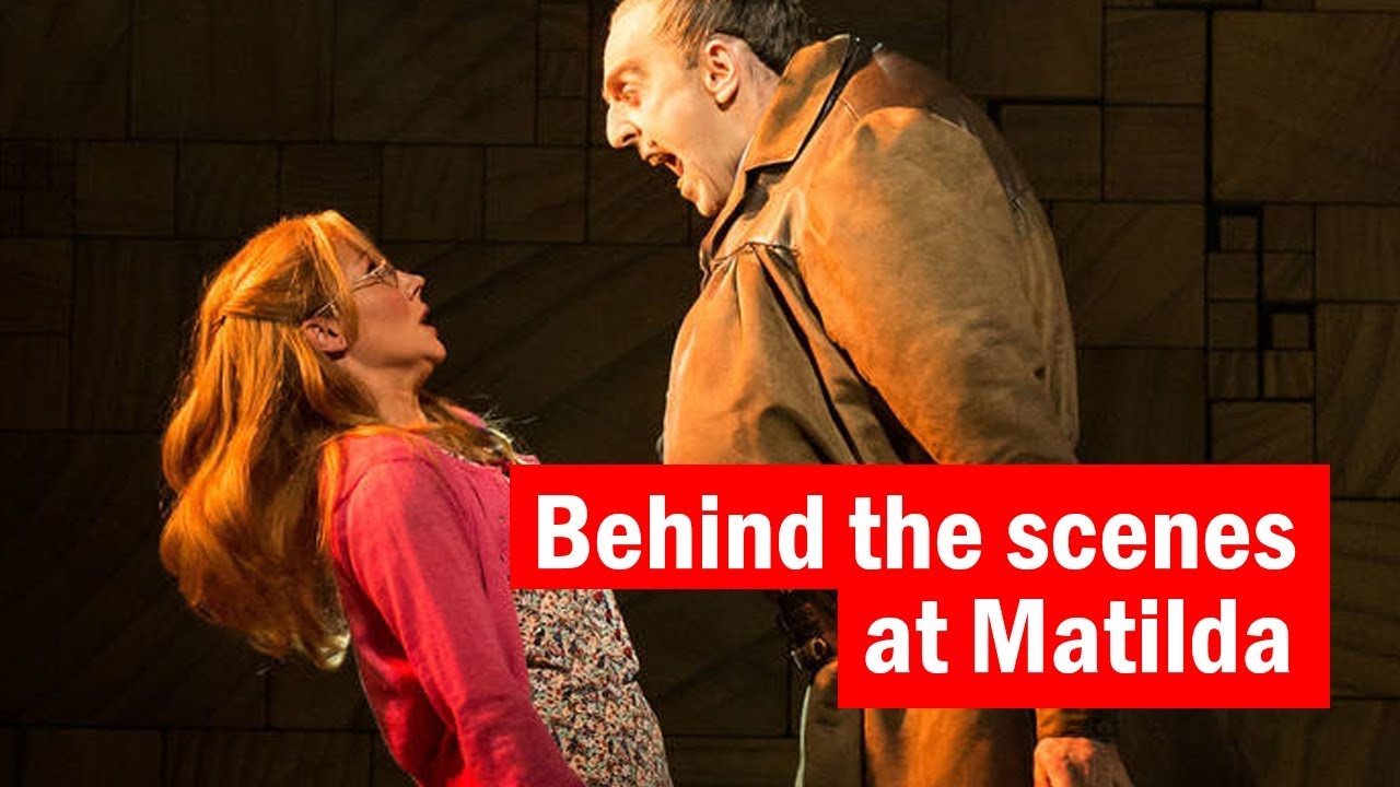 Behind the scenes at Matilda the Musical | Dressing Room Confessions ...