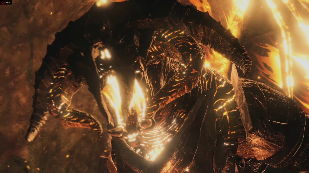 Shadow of War the fight with Tar Goroth - YouTube