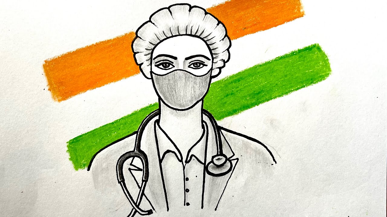 National doctor’s day special drawing tutorials || doctor drawing for ...