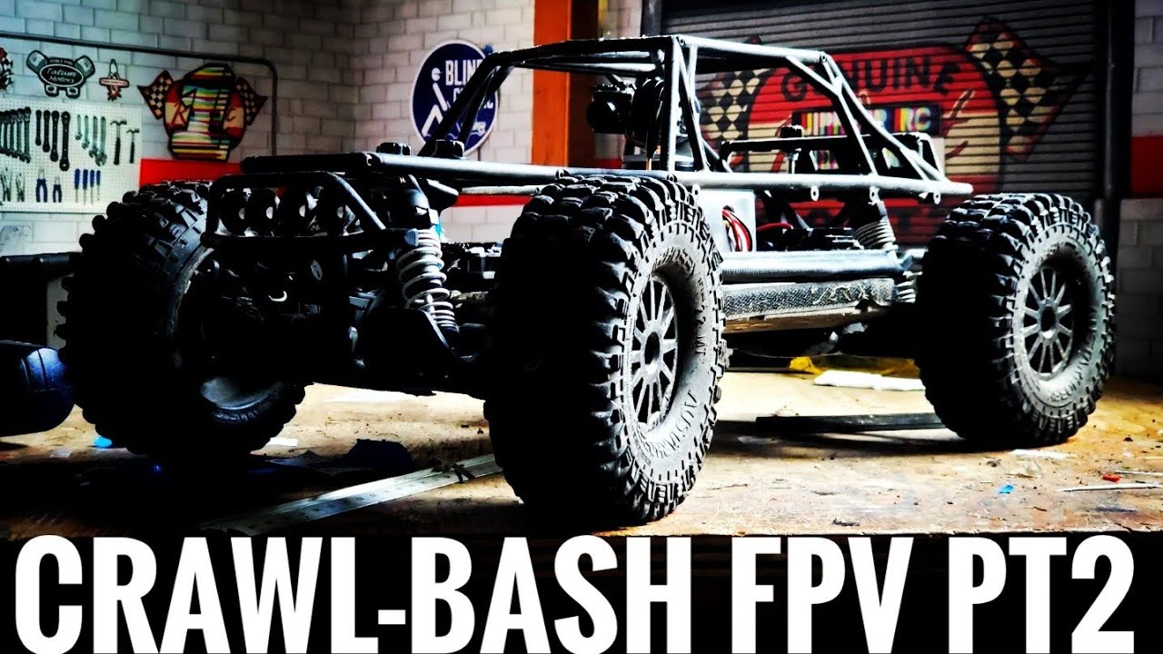 PT2! CRAWL-BASH! Slash 4x4 All Terrain FPV Build - YouTube