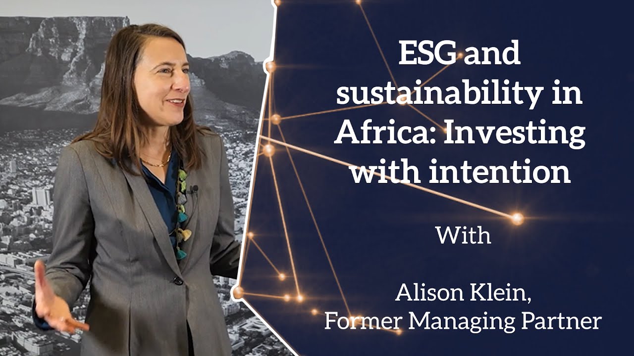 How does a former manager view the future of ESG in Africa: A ...