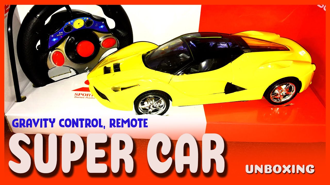 Super car | Remote control car | Remote Car with remote Door control ...