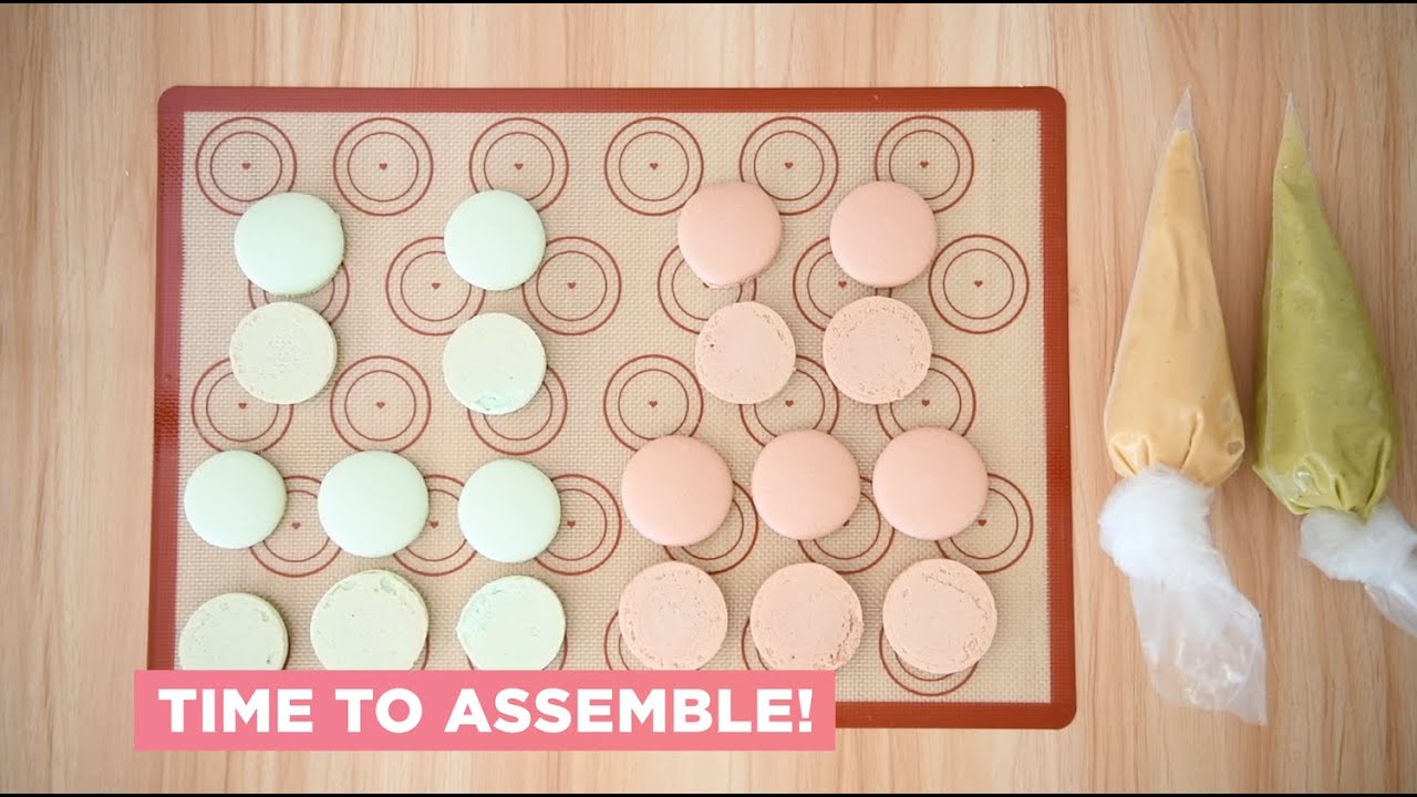 How to Make Our Woops! Pistachio French Macaron - YouTube
