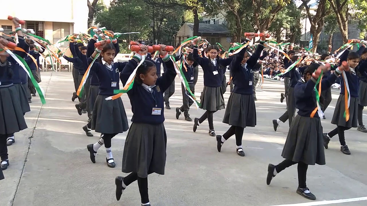 Drill Performance By 6th Std Students - YouTube