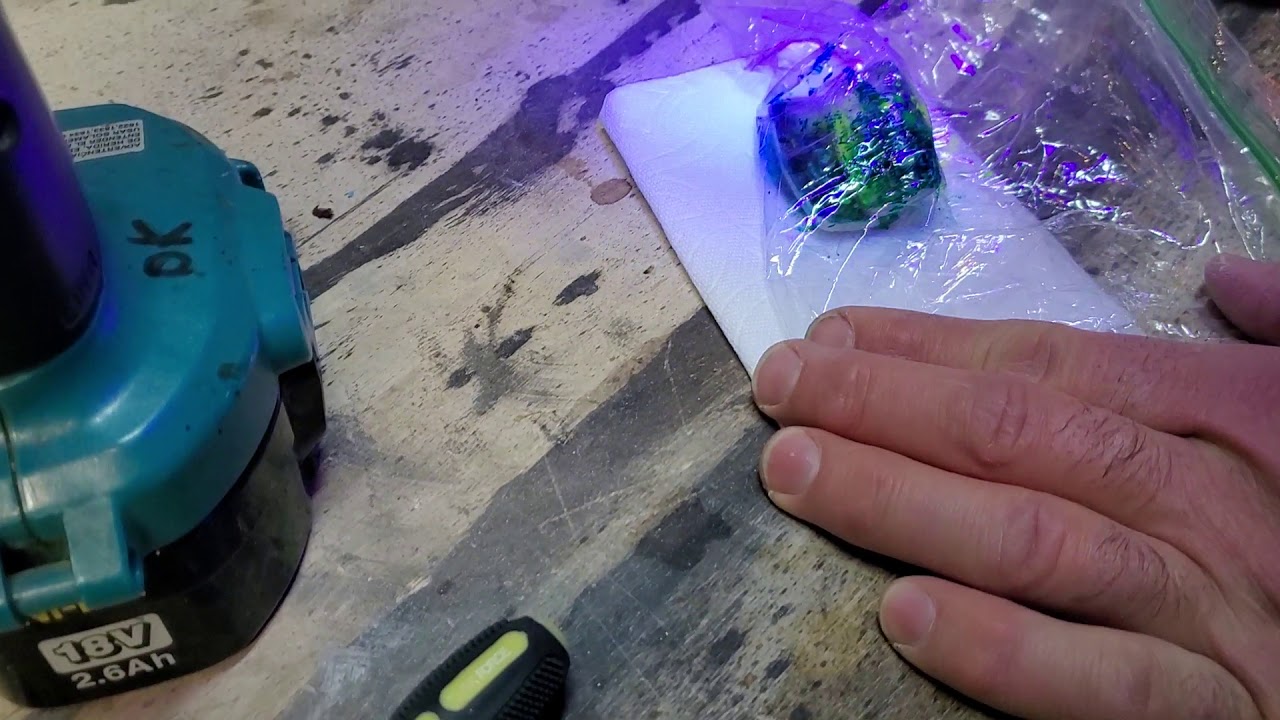 We exploded a dye pack from a sweatshirt we bought - YouTube