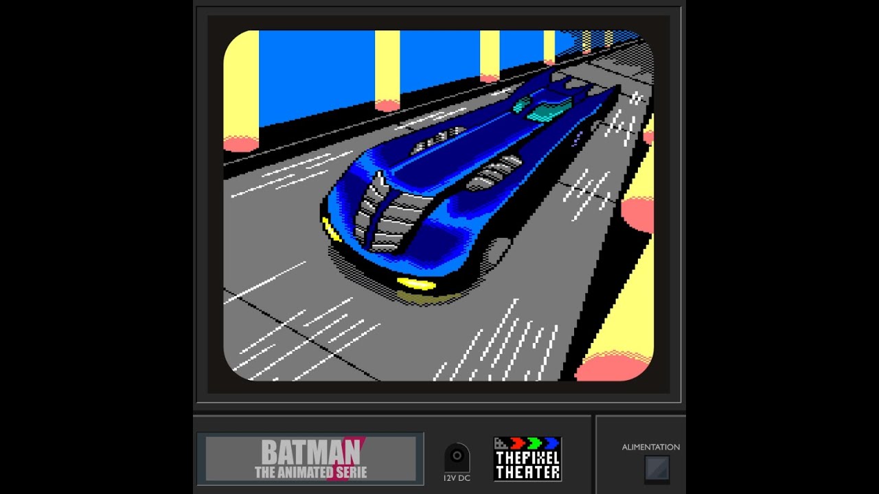 Batman - The animated serie opening - Amstrad CPC - YouTube