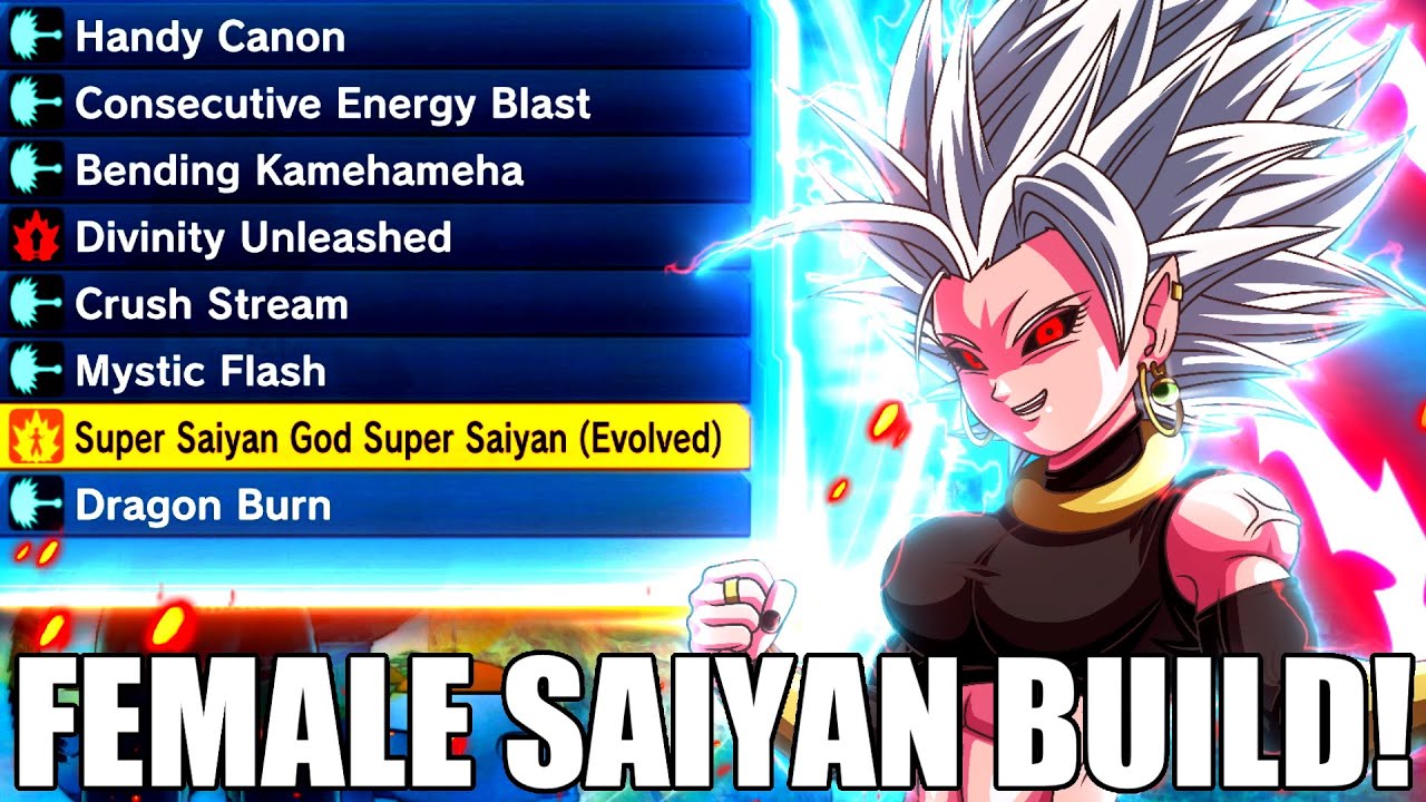 The Female Saiyan Build. - YouTube