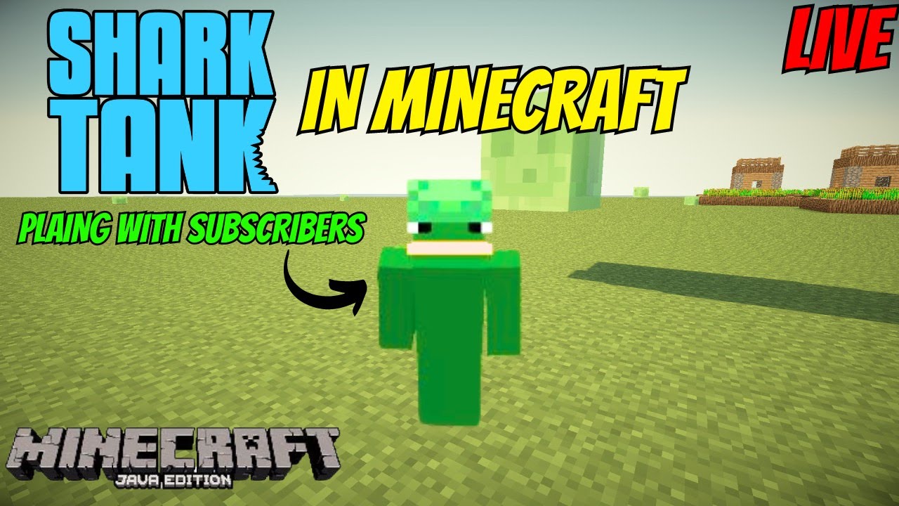 PLAYING SHARK TANK IN MINECRAFT (MINESHARK) || MINECRAFT WITH ...