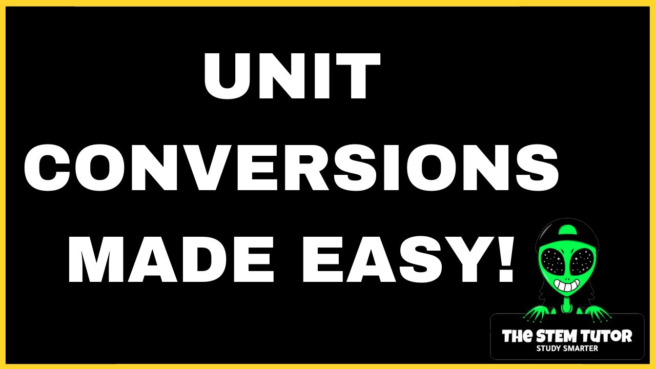 Unit Conversions Made Easy! - YouTube