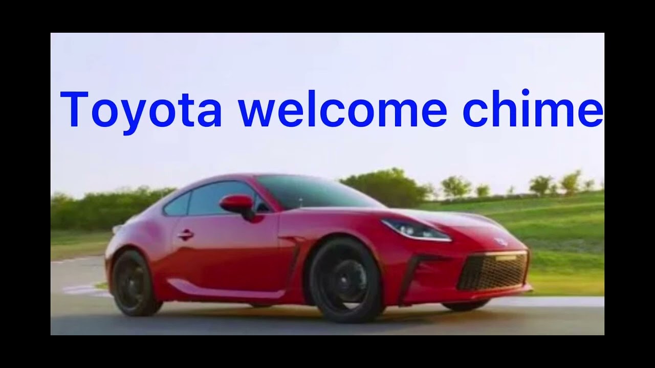 Toyota welcome chime 🔊 - YouTube