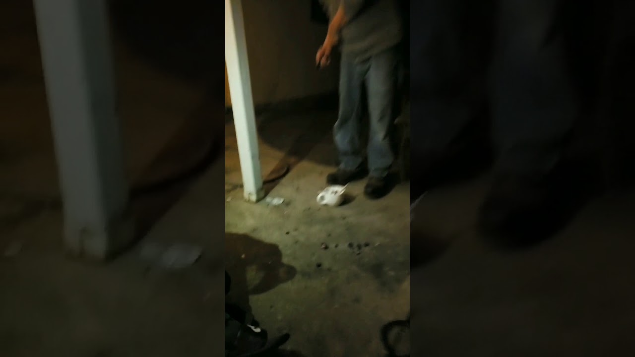 Drunk guy eats ember from fire! - YouTube