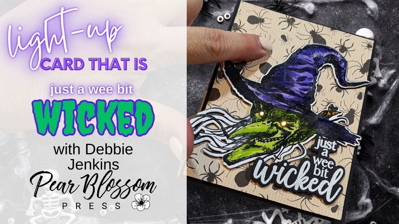 DIY Light-up Card that is just a wee bit wicked ...