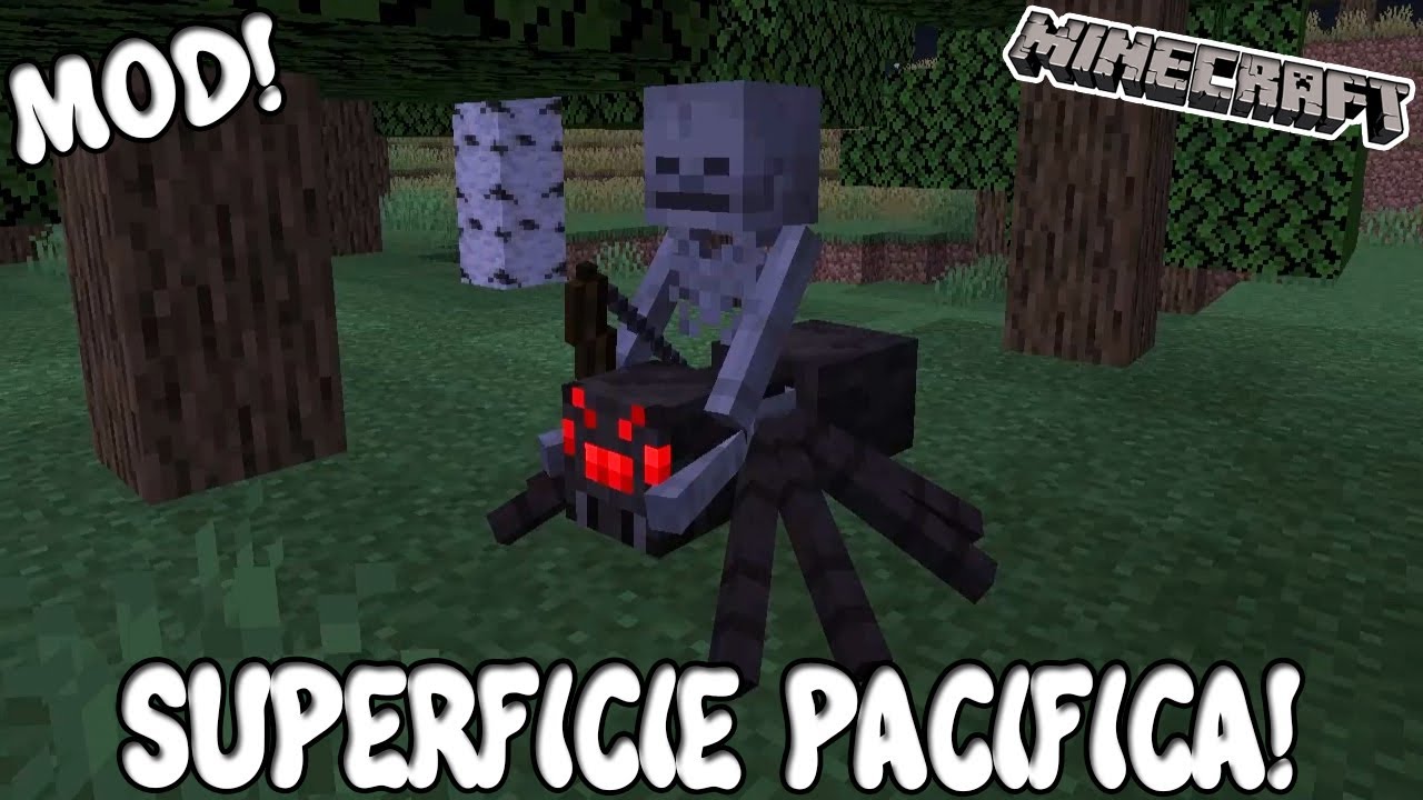 SUPERFICIE PACIFICA! Minecraft 1.19.2 MOD PEACEFUL SURFACE! - YouTube
