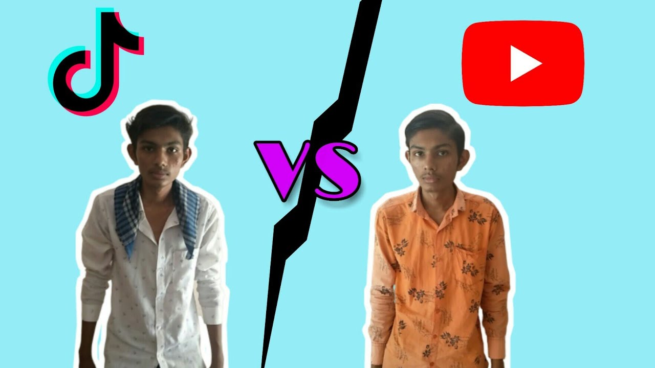 YouTube vs tiktok new video \\ nikunj jadav \\ only Comedy and motivation \\ - YouTube