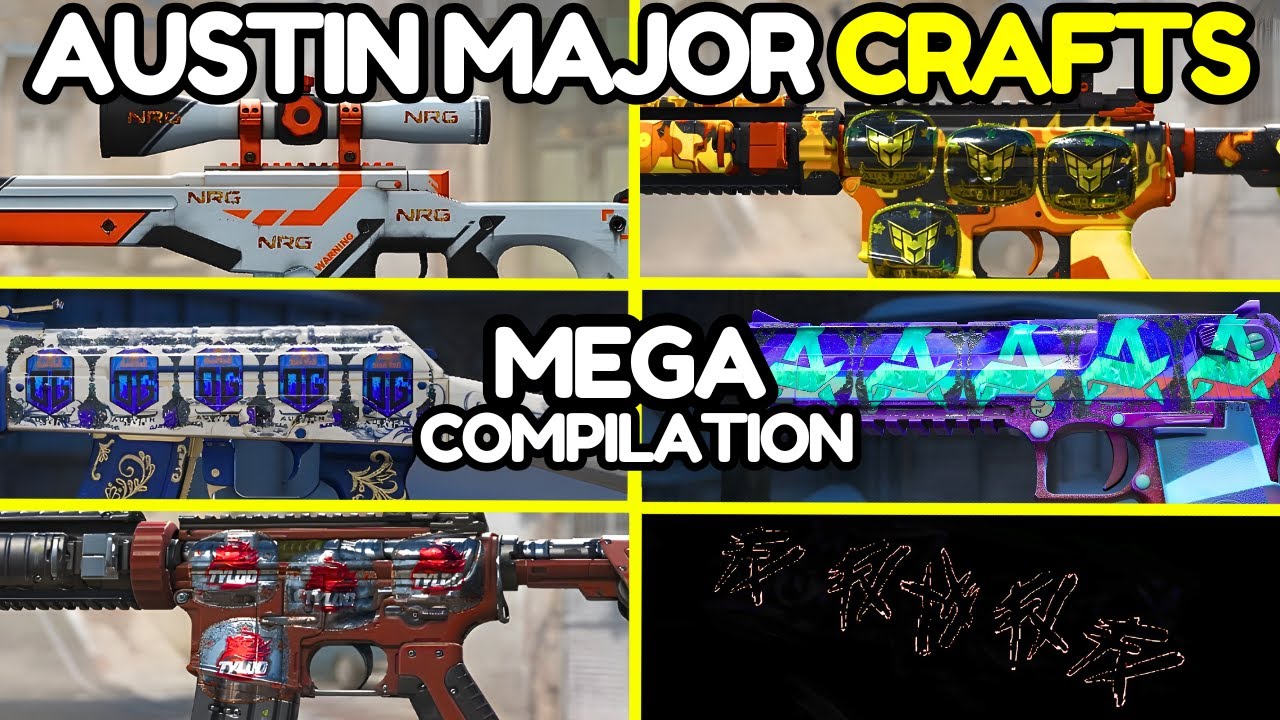 BEST Austin Sticker Crafts in CS2 (MEGA COMBOS COMPILATION) - YouTube