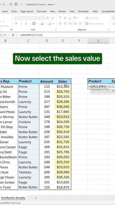 Group calculation formula in Excel for fresher #excel #shorts #microsoft #short #video #msexcel ...