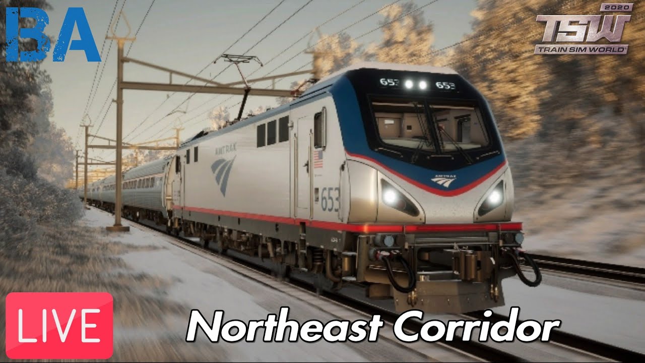Train Sim World LIVE|Northeast Corridor - New York (25/06/22) - YouTube