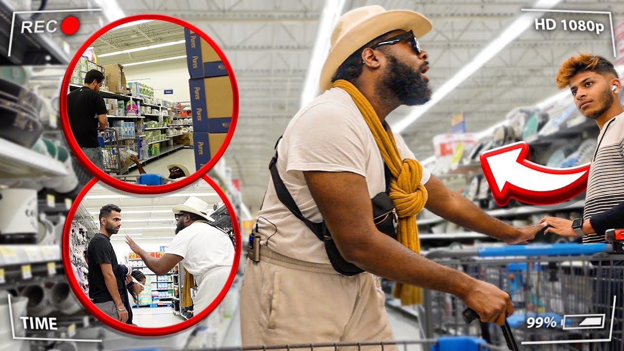 FAKE BLIND MAN PRANK IN PUBLIC!! - YouTube