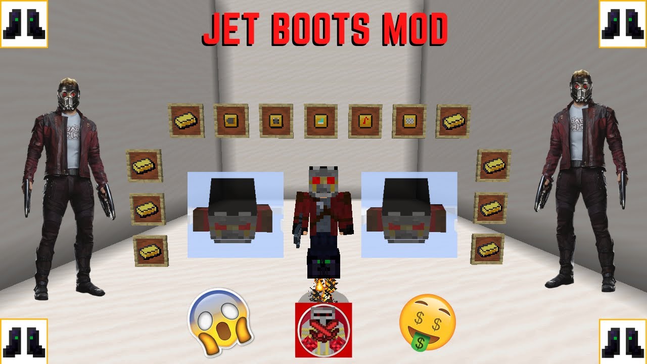 Mod Showcase #39: Jet Boots Mod (Minecraft 1.16.5) - YouTube
