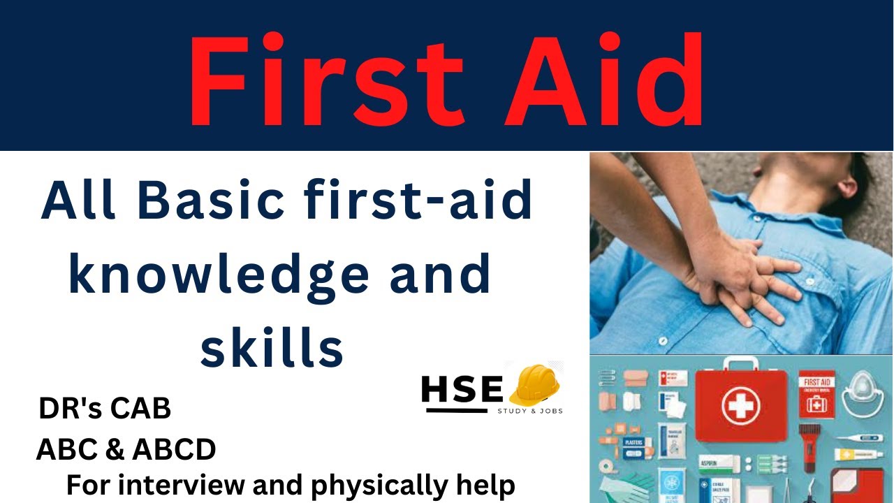 First Aid | in Urdu/Hindi | interview questions preparation| Basic ...