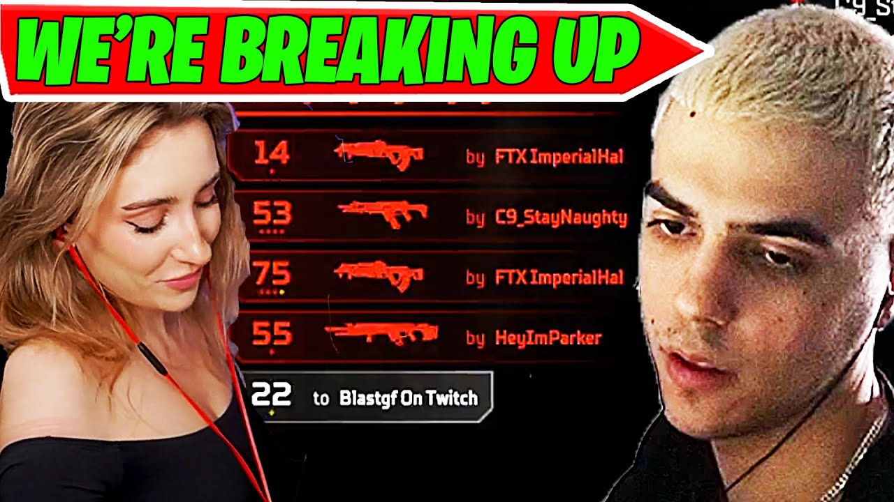 ImperialHal Kills His Girlfriend Acie In Ranked & She Gets Mad - YouTube