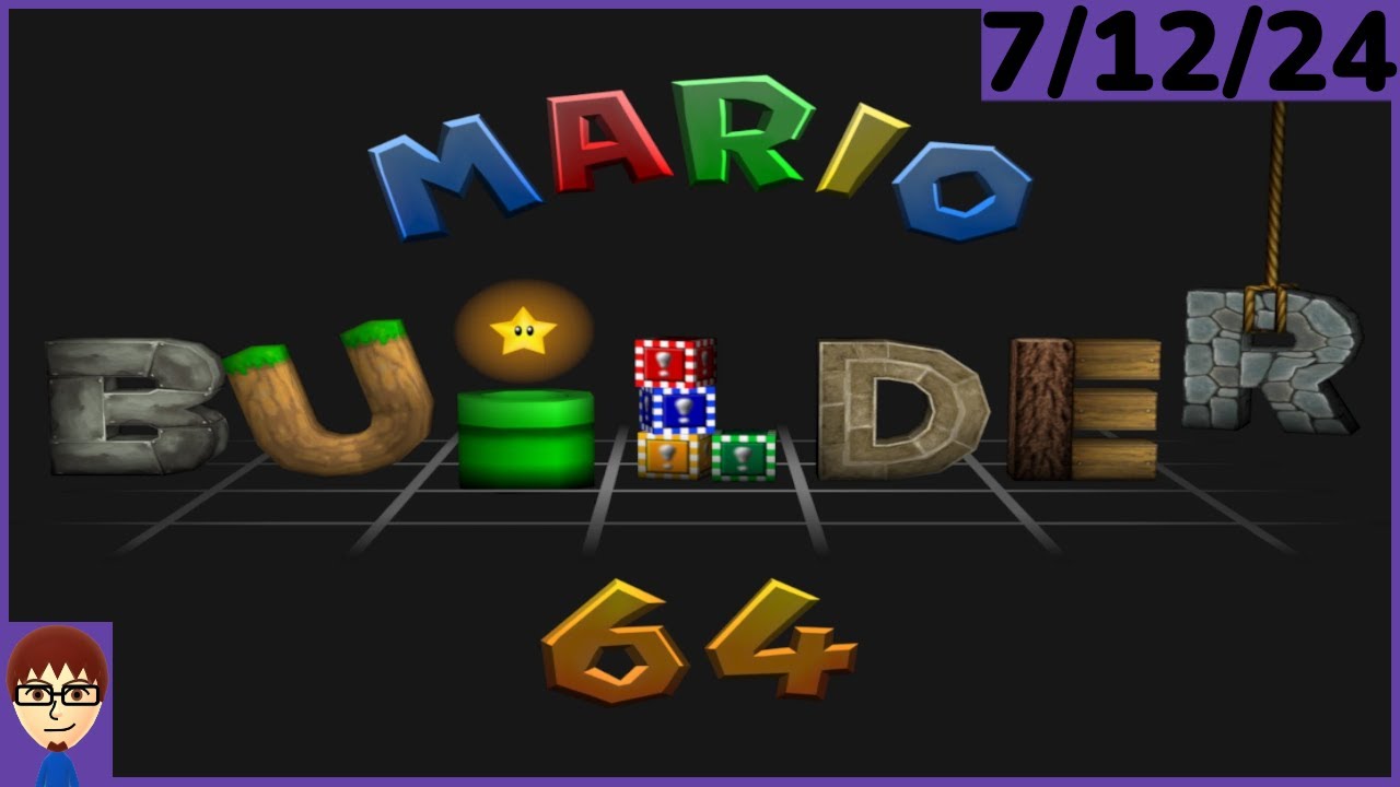 Super Mario Maker 64 | Byron Plays Mario Builder 64 - YouTube