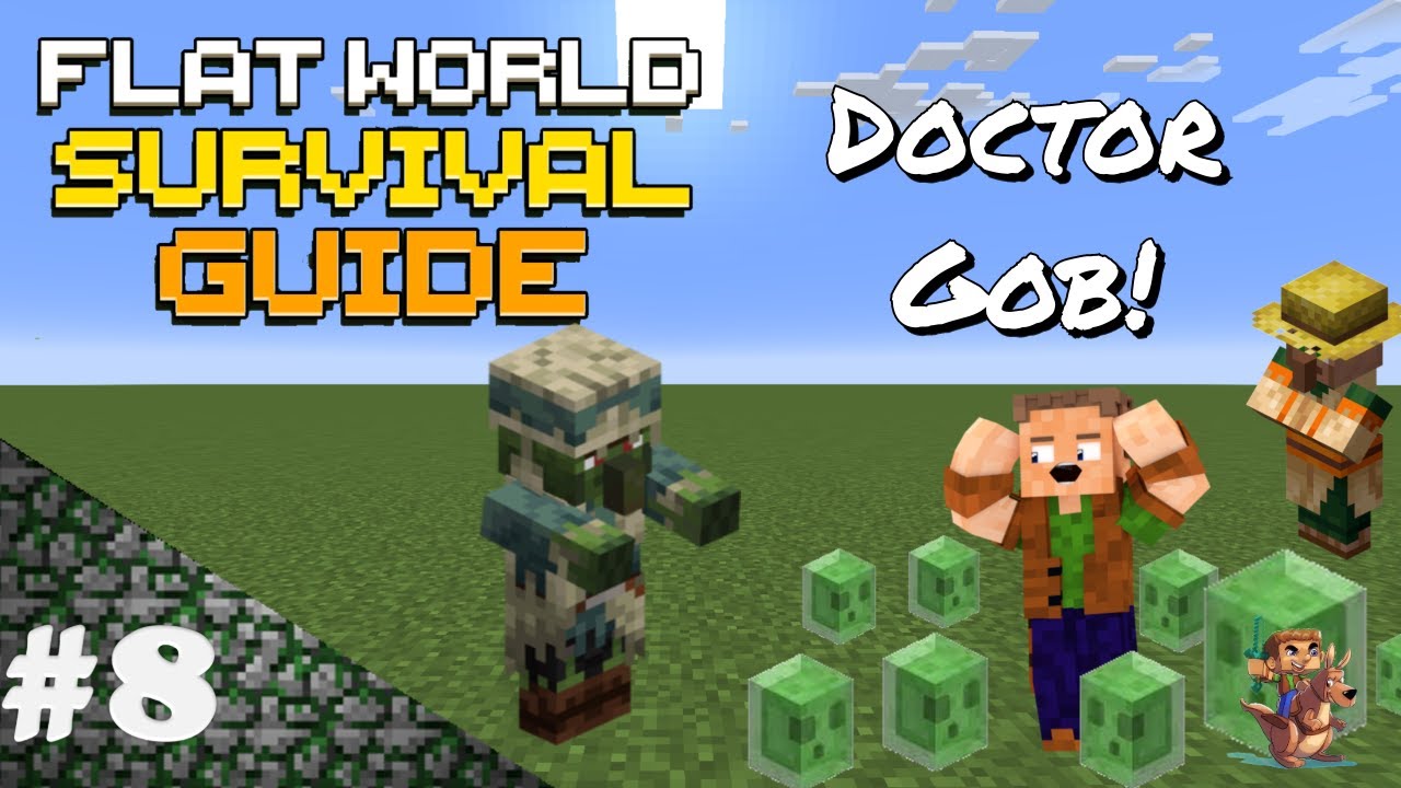 Minecraft Lets Play - DRP's Flat World Survival Guide Episode 8 ...
