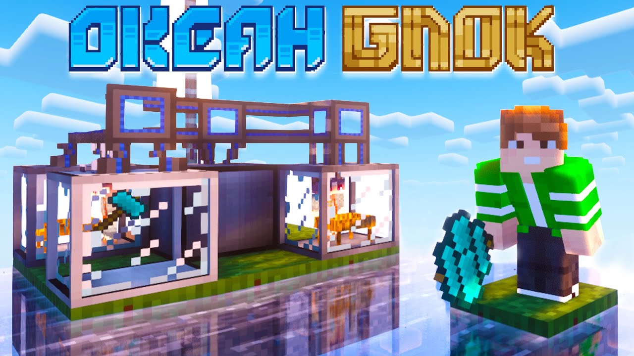 АВТО-СИТО И ВЕТРЯКИ НА ОСТРОВЕ С МОДАМИ ВЫЖИВАНИЕ В МАЙНКРАФТ - LP ОКЕАН БЛОК #3 McSkill ...