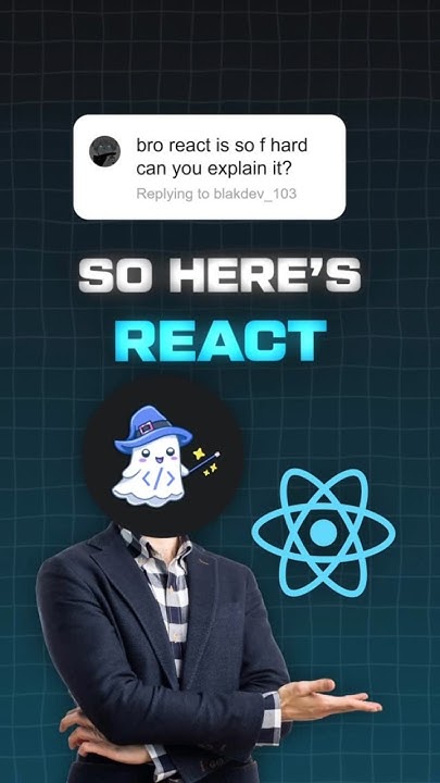 Understand React Js in just 60 seconds | HTML and CSS JAVASCRIPT| #htmlcss #webdevelopment - YouTube