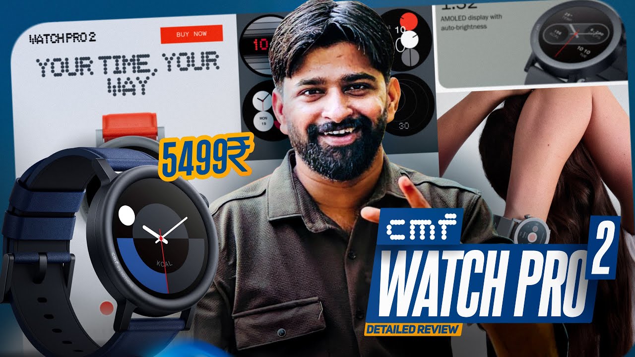 Cmf Watch 2 Pro Review Malayalam || Cmf Smart watch 2 Pro Full Details ...