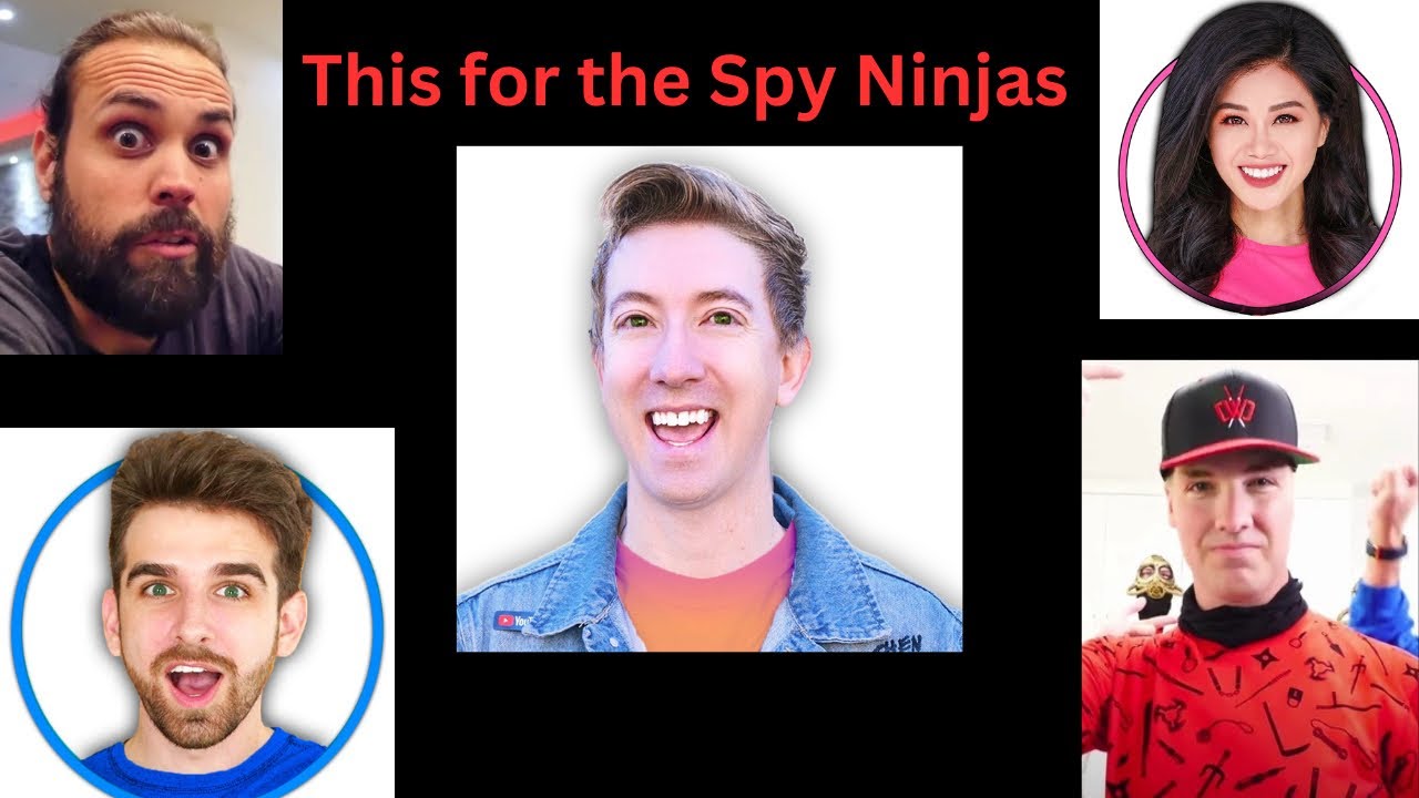 Four of the Spy Ninjas crew team - YouTube
