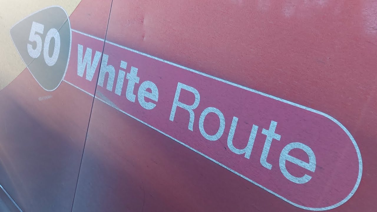 white Route 50 Route visual. Red Rose Travel - YouTube