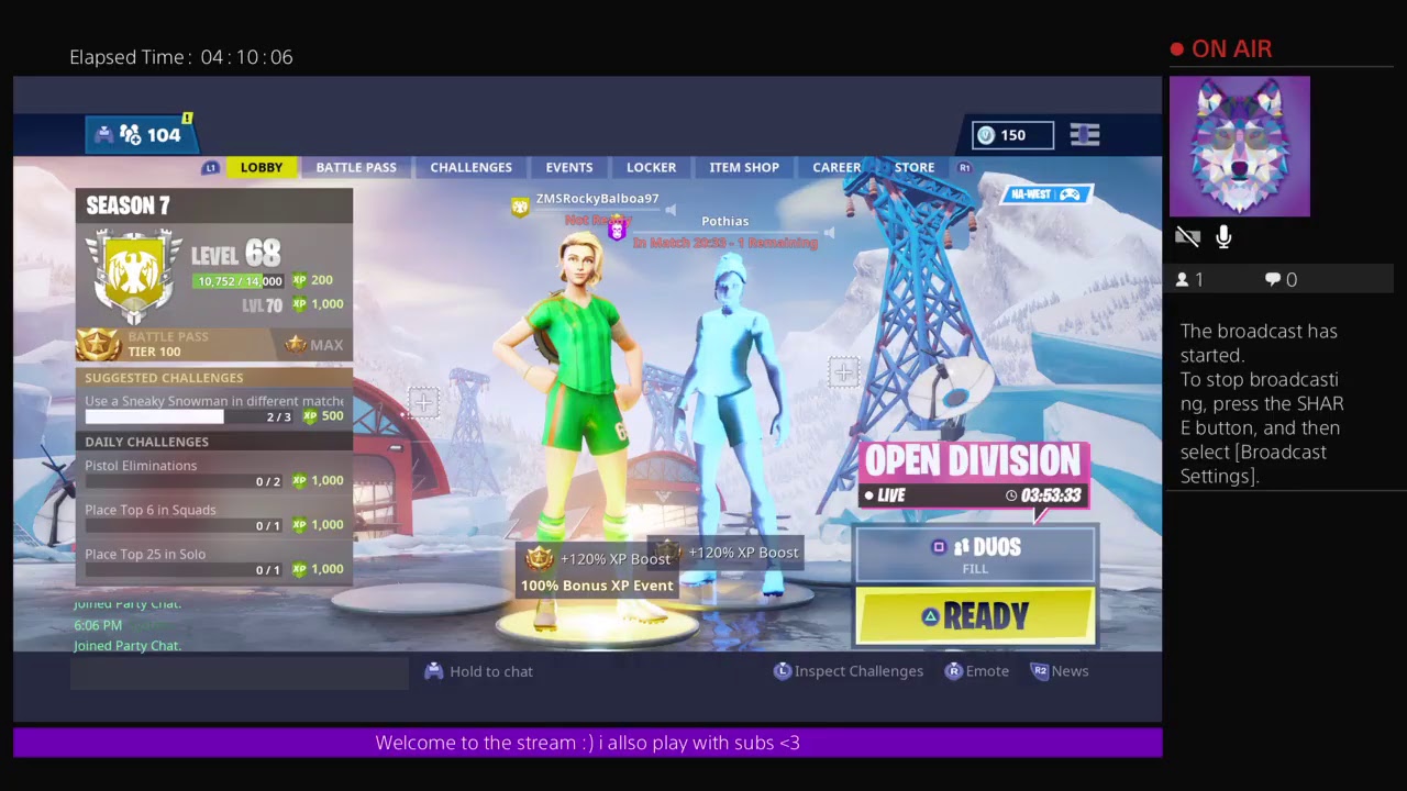Fortnite i have soccer skin now!!! // 3k elims tryhard player - YouTube