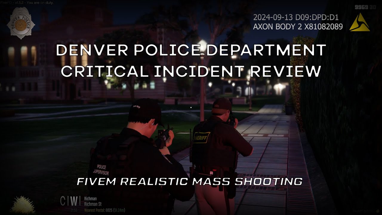 Mass Shooting Critical Incident Briefing: 911 Colorado RP Realistic ...