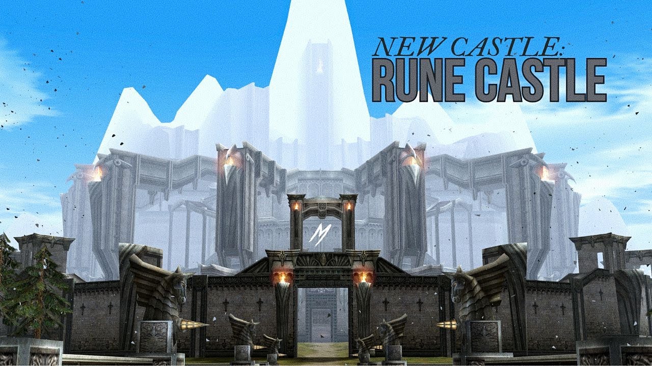 Apresentação do novo castelo: Rune Castle 🏰 - YouTube