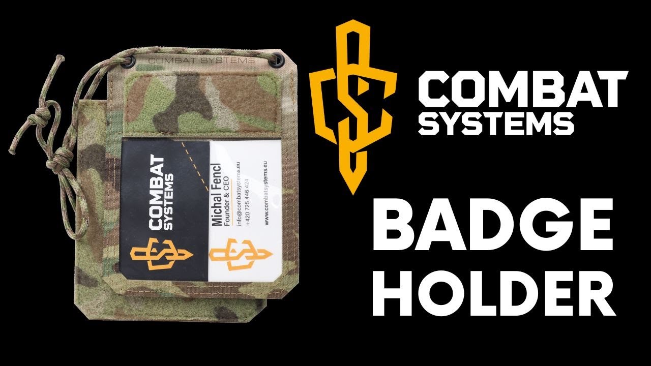 Badge Holder - |COMBAT SYSTEMS| CZ - YouTube