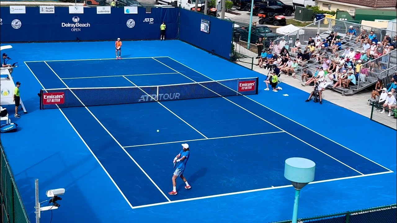 Max Purcell vs Zach Svajda Delray Beach Highlights [4K 60fps] - YouTube