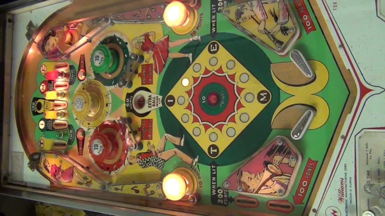 swing time pinball machine - YouTube